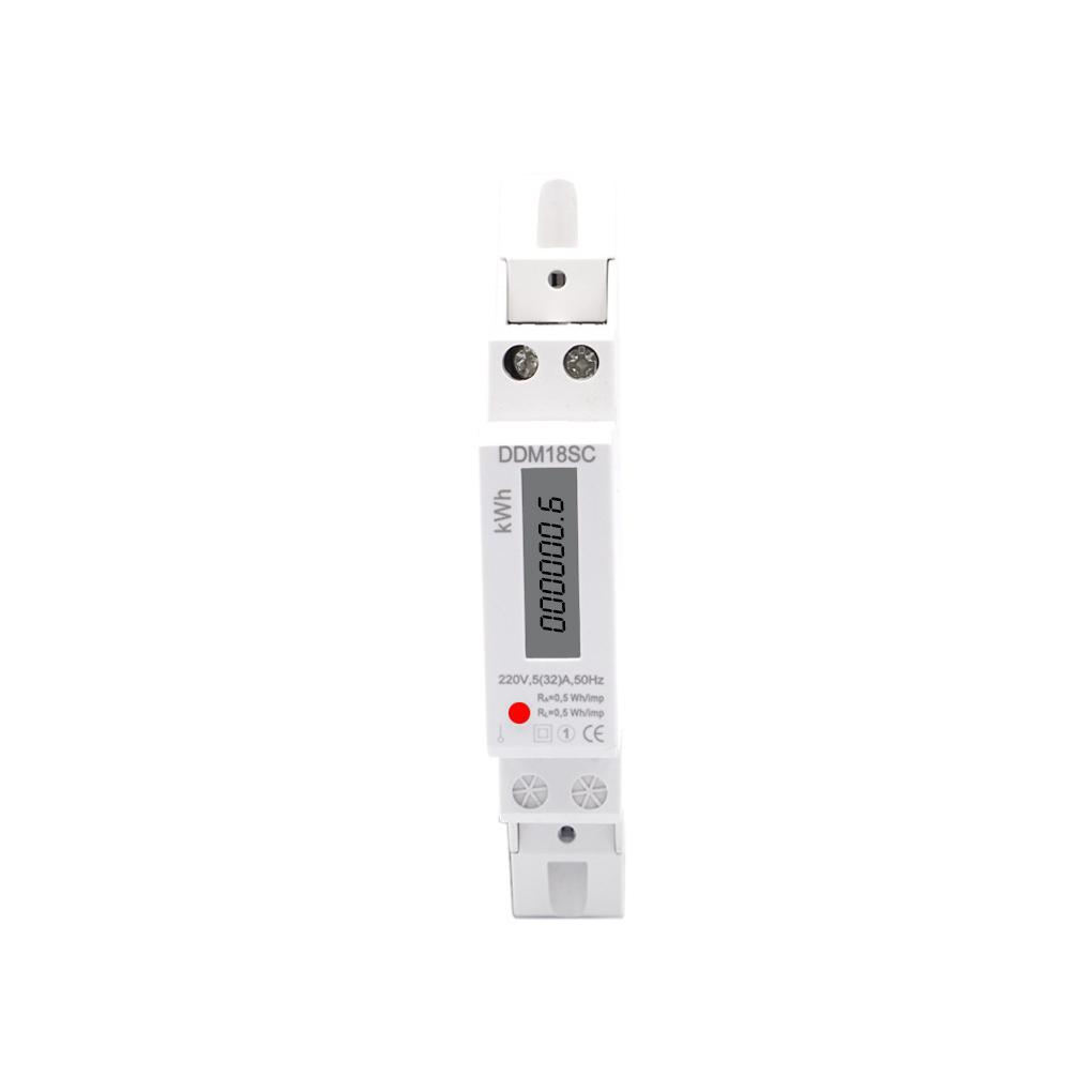 Satın alın Watt Hour Single Phase Digital KWH Energy Meter Mounting ...