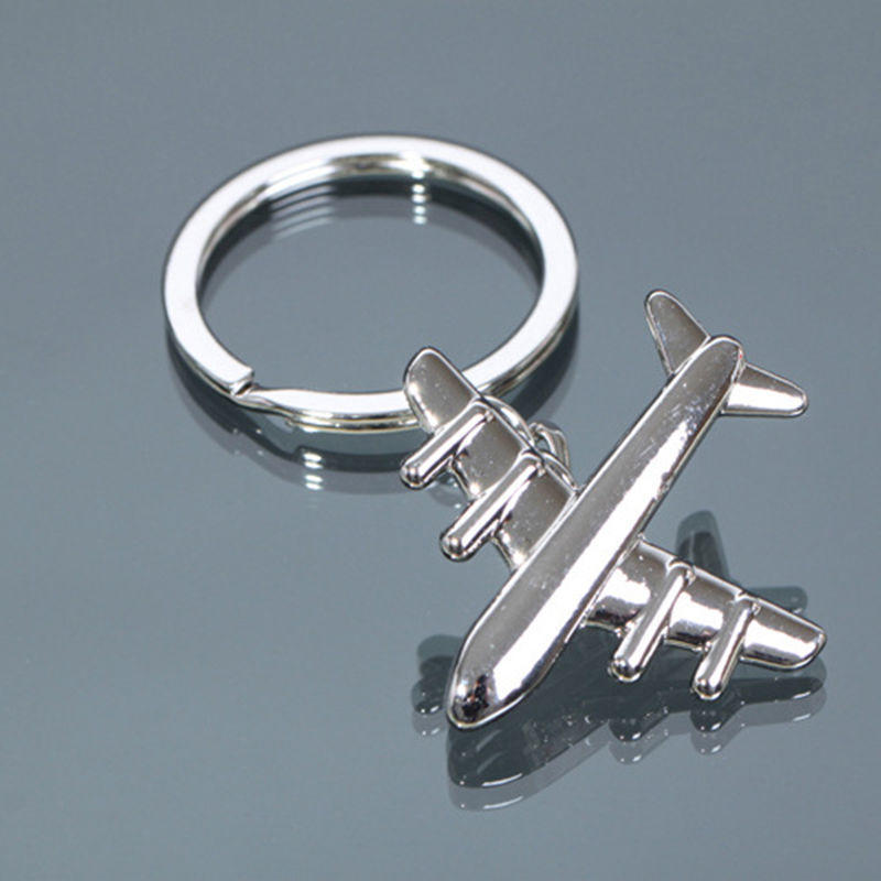 Key Chain Keyring Civil Aviation Air Plane Couple Ring Keyring Gift ...