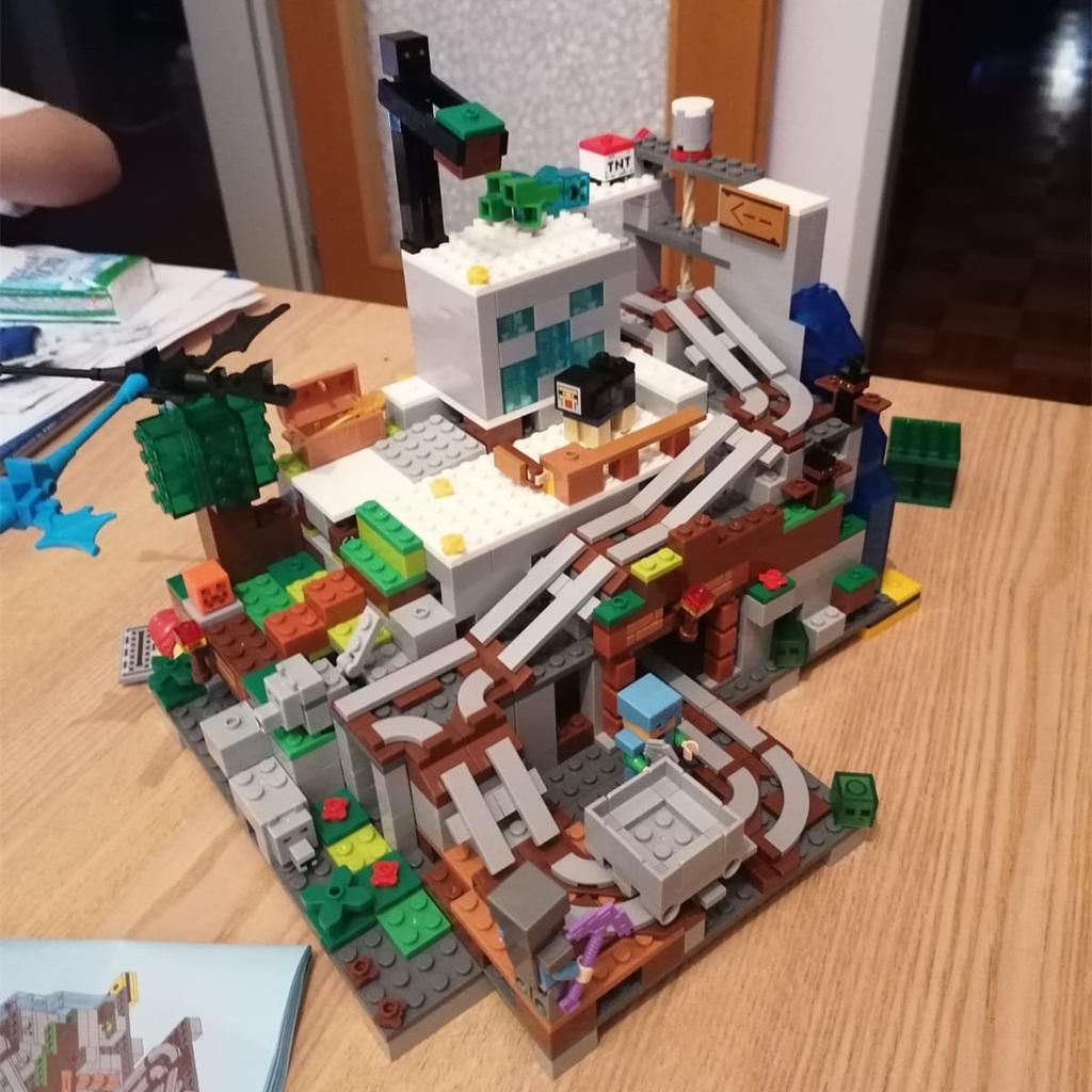 Buy Minecraft Assembling Children's Village For Children Newyear Gifts ...