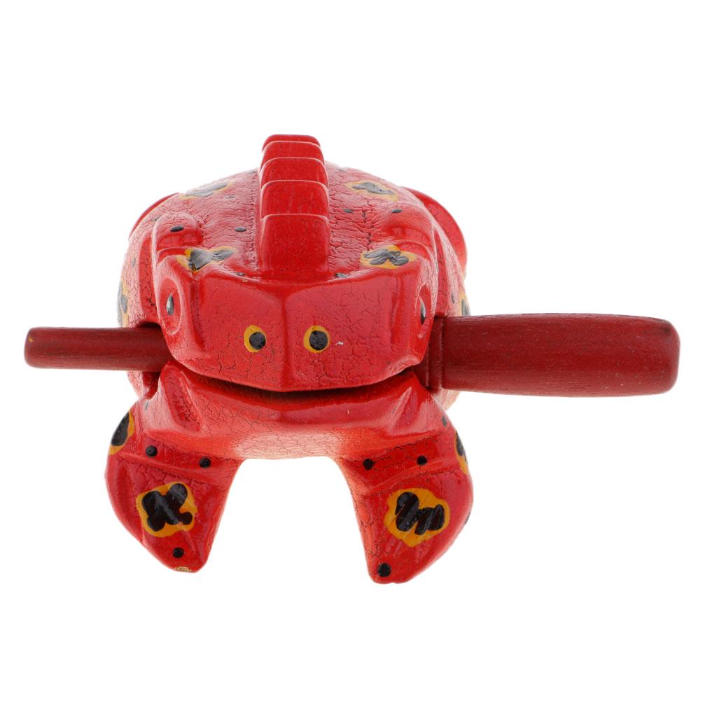 Buy Thailand Wooden Frog Guiro Rasp Croaking Sound Instrument Tone ...