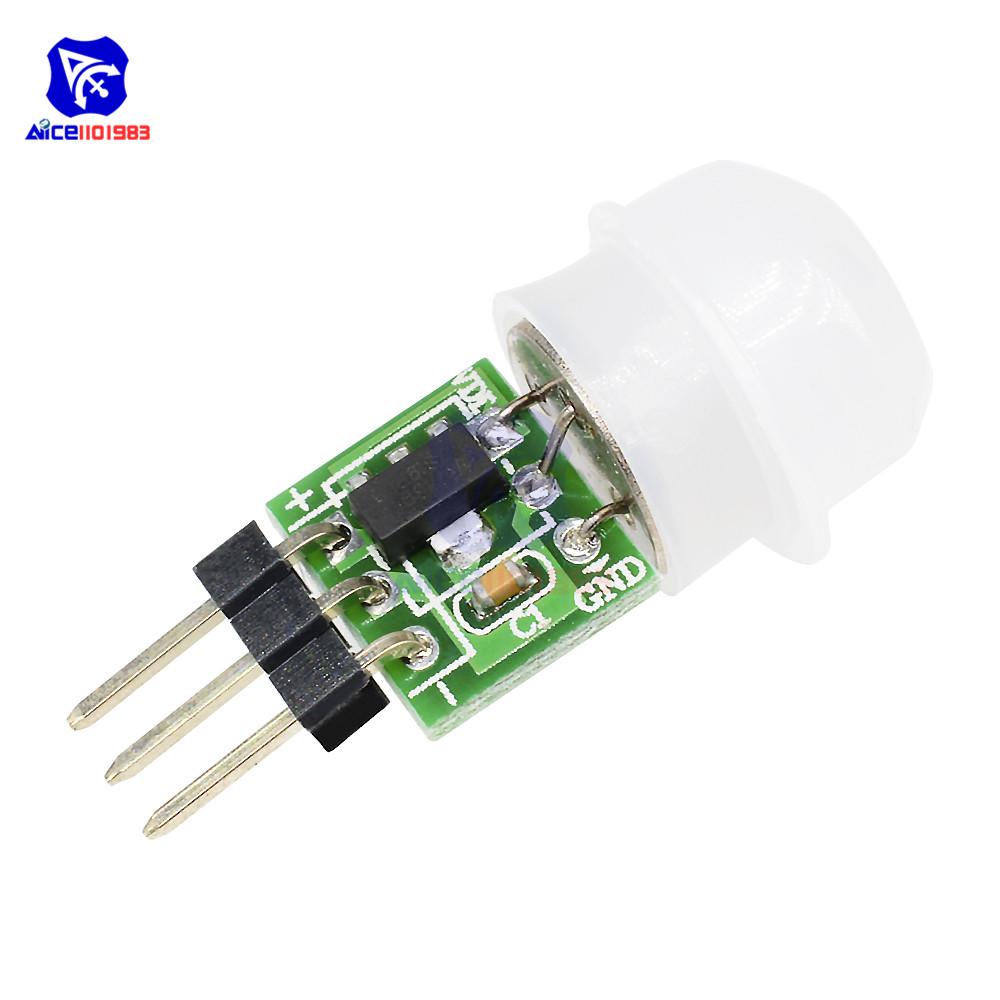 Buy AM312 Mini IR Pyroelectric Infrared PIR Motion Human Sensor ...