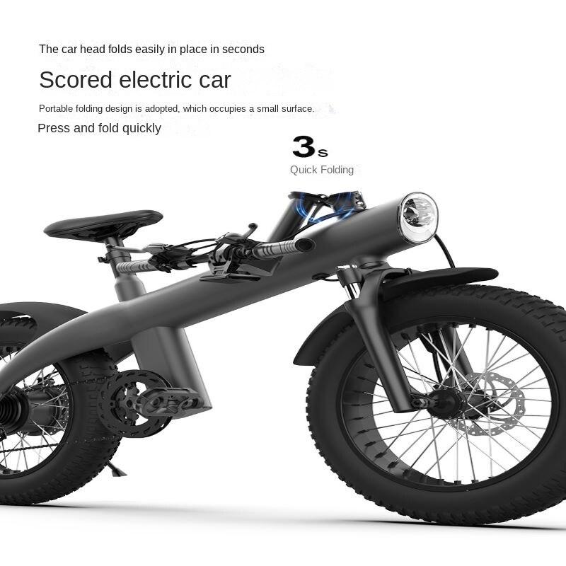 Buy New mountain electric bicycle Q3 off-road power-assisted variable-speed electric vehicle ...