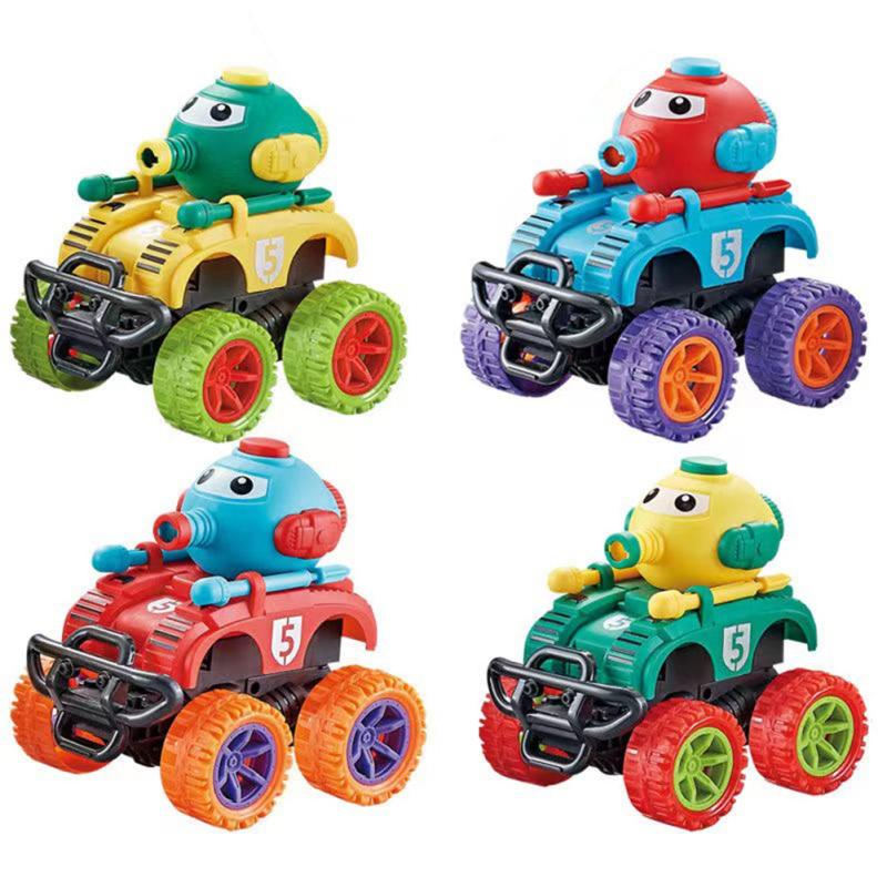 Kjøp Children Cartoon Stunt Car Toy Multi-functional Inertial Collision ...
