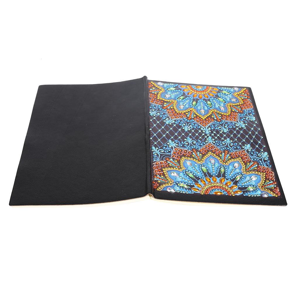 Buy DIY Mandala Special Shaped Diamond Painting 50 Pages A5 Diary Book ...