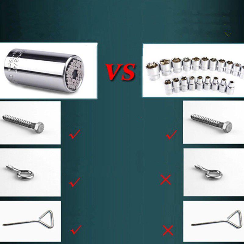 Buy Adjustable Torque Ratchet Universal Socket Wrench Hand Tool Spanner ...