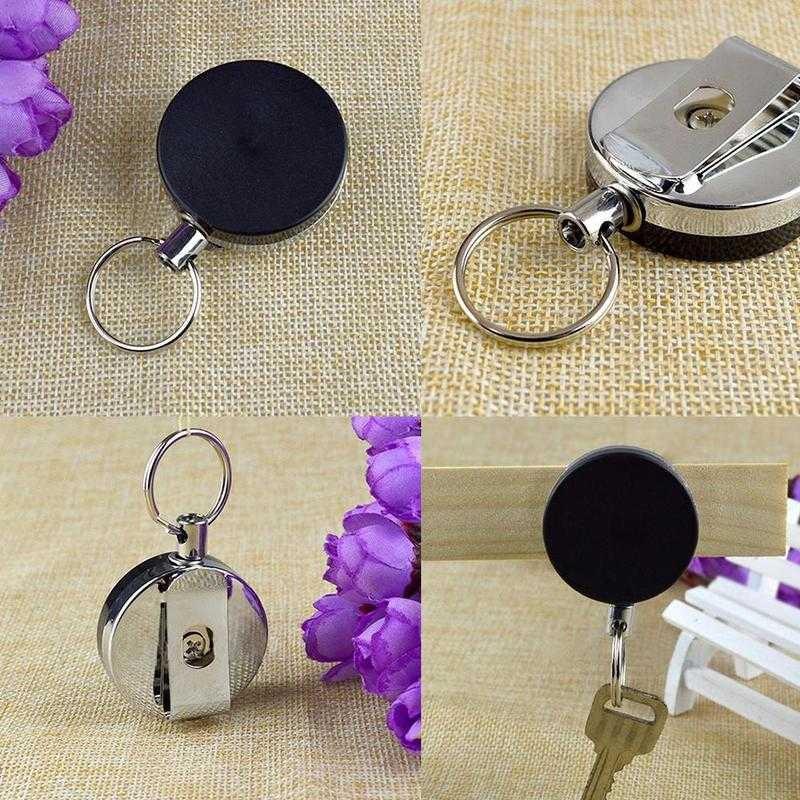 Buy Half Metal Pulling Buckle Keychains Easy To Pull Anti-theft ...