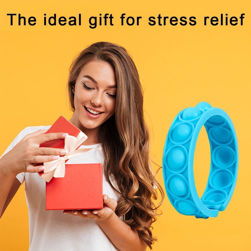 Satın alın Push Pops Bubble Sensory Fidget Bracelet Toys Wearable ...