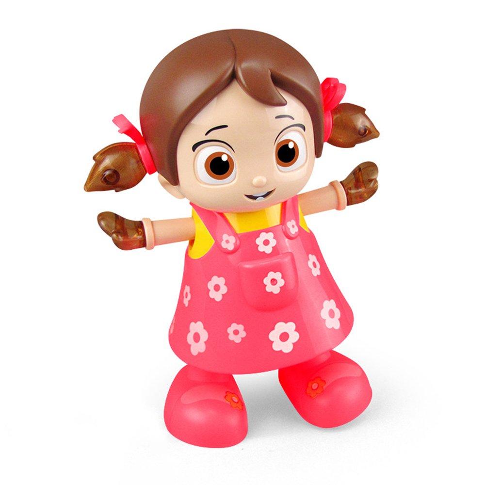 Buy Electric Luminous Music Dancing Little Girl Toy Musical Doll With ...