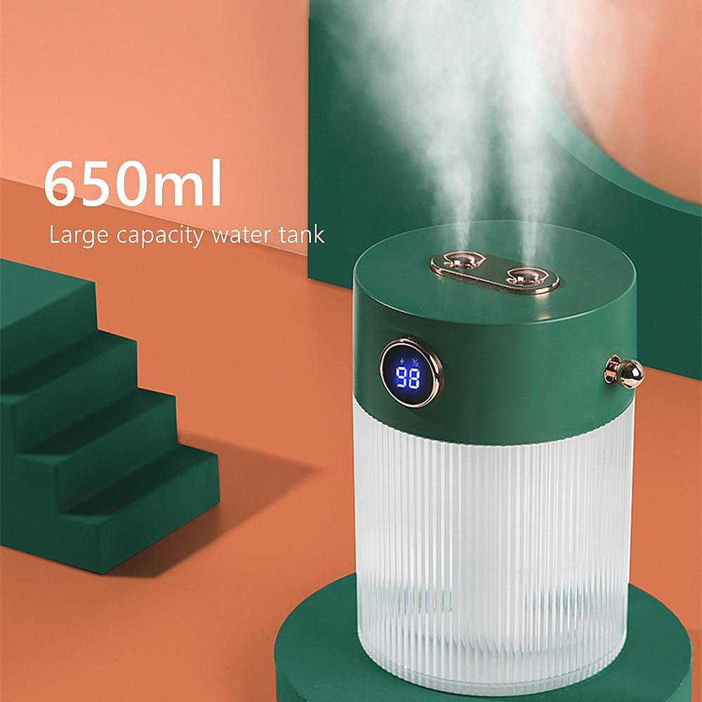 650ml Wireless Aroma Diffuser Humidifier 4000mAh Battery Rechargeable ...