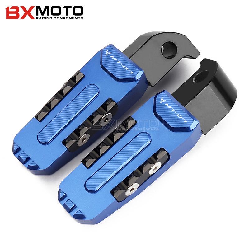 Buy REALZION Rear Foot Pegs Footrest For YAMAHA MT07 MT09 Tracer 700 ...