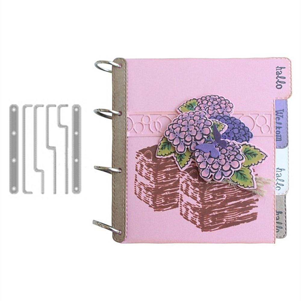 Buy Metal Cutting Dies DIY Album Book Edge Notebook Journal Pocketbook ...
