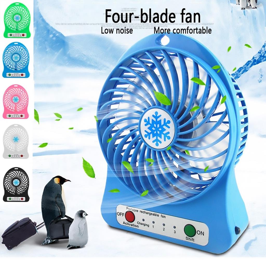 Buy Summer Fashion Mini Portable Portable Desktop Fan Cooler USB ...