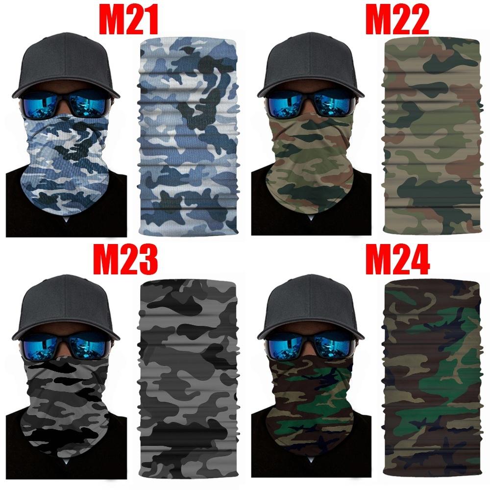 24 Style Half Face Mask Neckerchief For Men Women's Cycling Riding ...