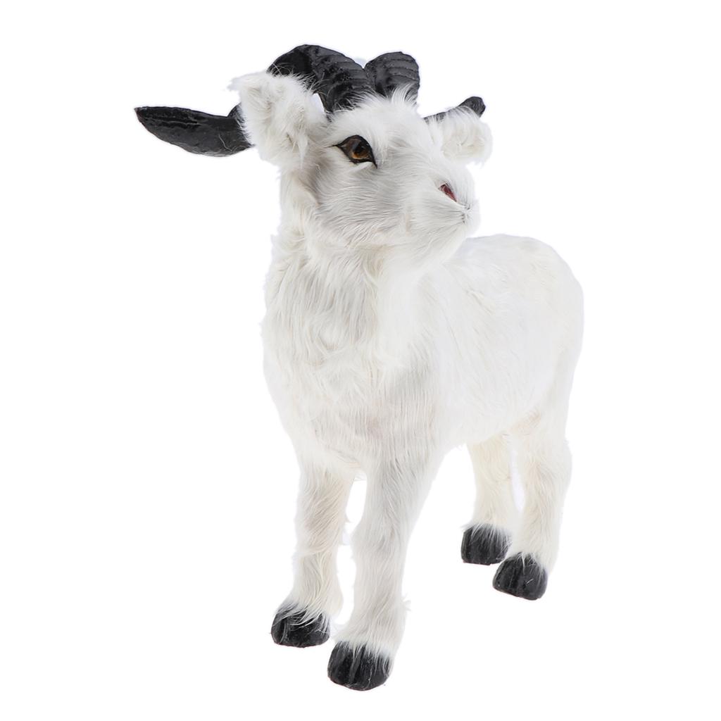 Buy Artificial Realistic Sheep Figure Yard Garden Home Decoration ...
