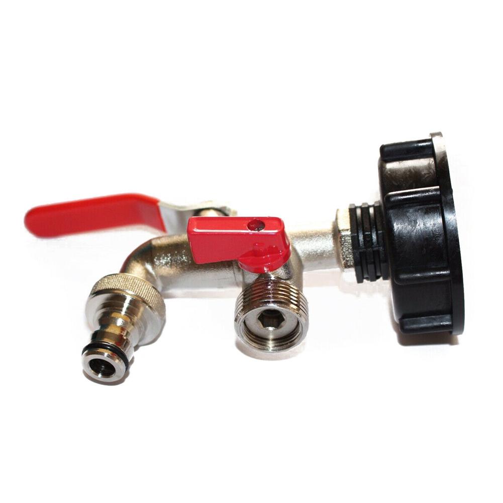 Buy Double Head Water Outlet Faucet Brass Water Tap at affordable ...