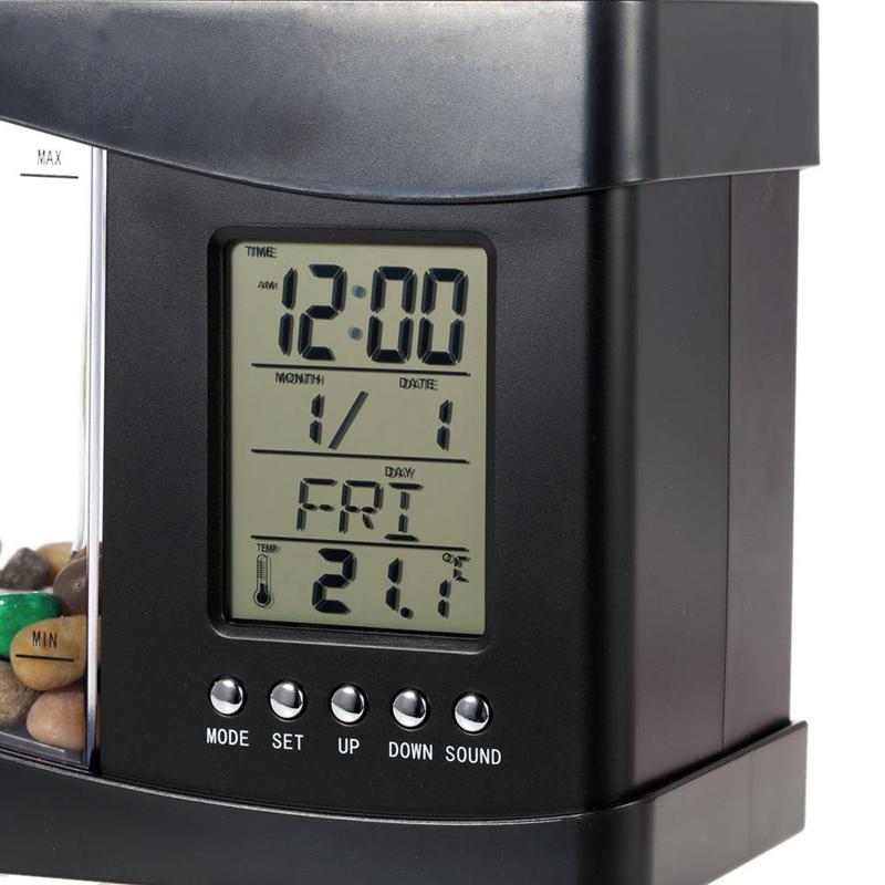 Cheap Portable Usb Desktop Mini Fish Tank Aquarium Glass Lcd Timer ...