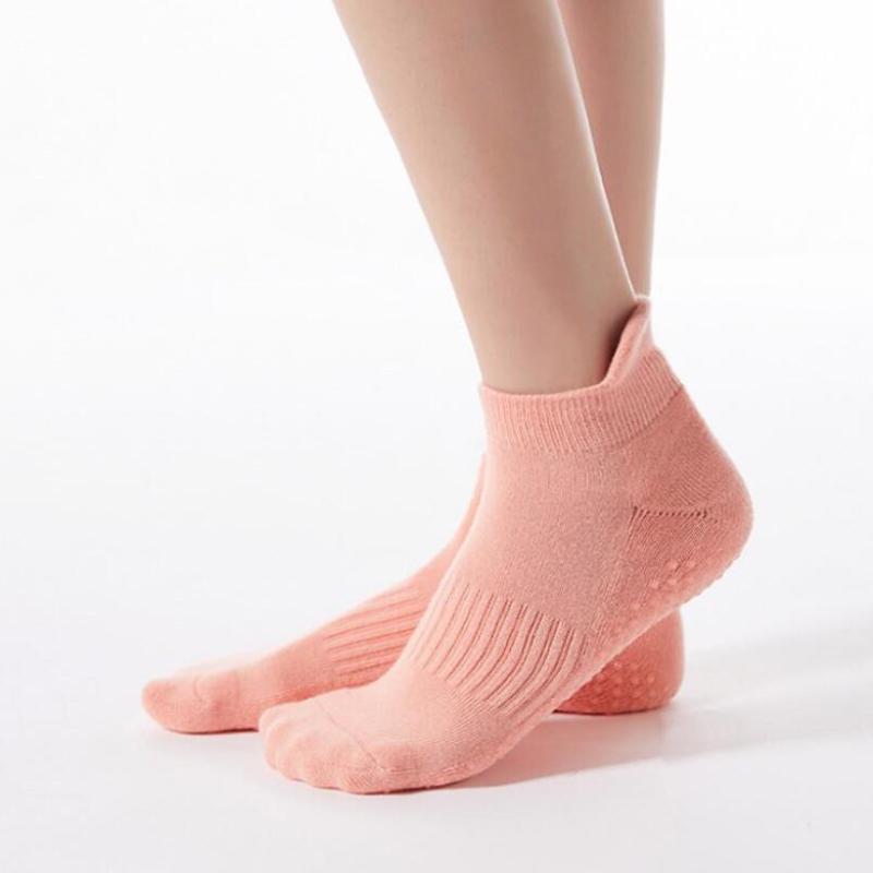 Buy Winter Non-slip Yoga Socks Ballet Professional Round Head Terry ...