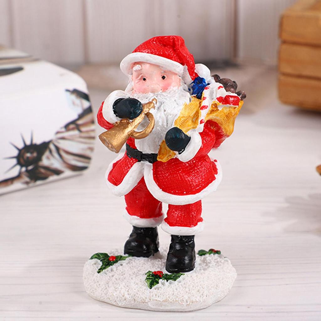 Buy Resin Santa Claus Figurines | Mini Christmas Santa Ornaments ...