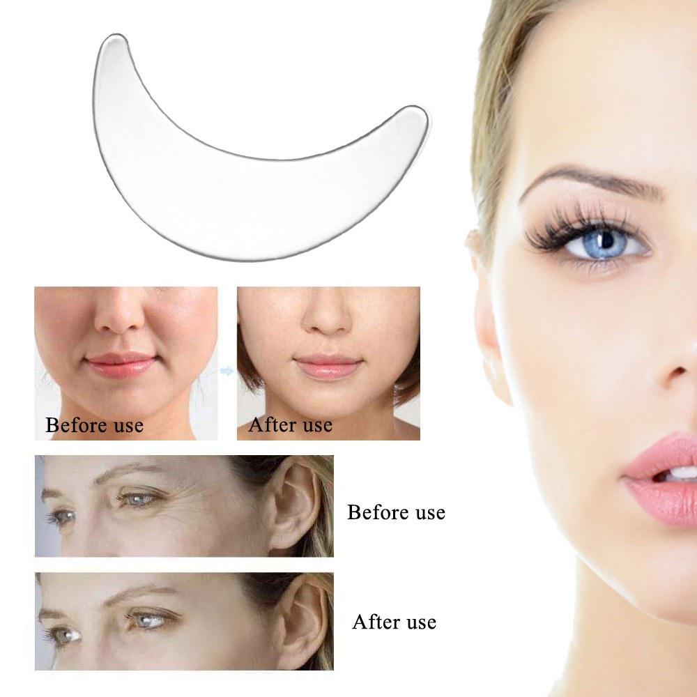 Buy Anti Wrinkle Facial Pad Set Reusable Medical Grade Silicone ...