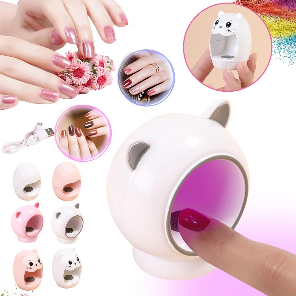 Buy MINI USB Nail Polish Dryer Lamp LED UV Gel Acrylic Curing Light ...