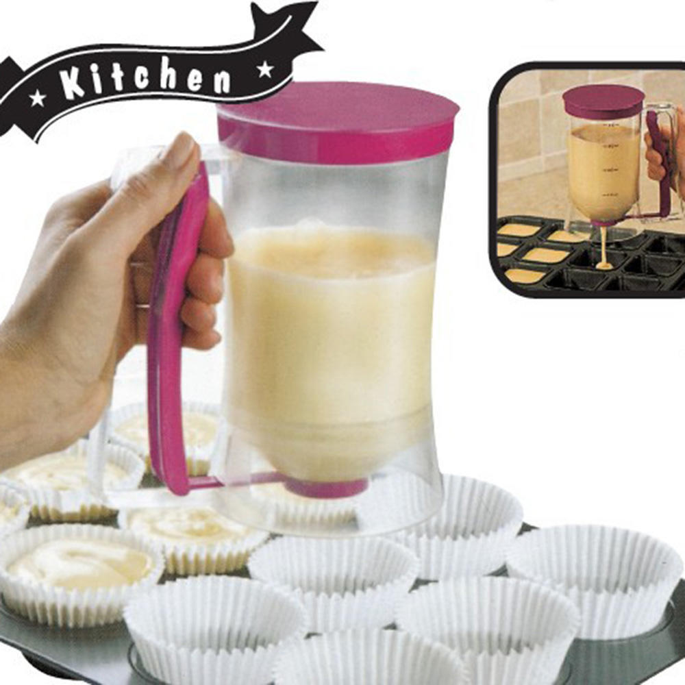 Plastic Dispenser Batter Dessert Cupcakes Practical Tools Pastry uygun ...