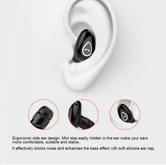 Buy New Wireless Bluetooth Earphone Mini Invisible In-Ear Sports ...
