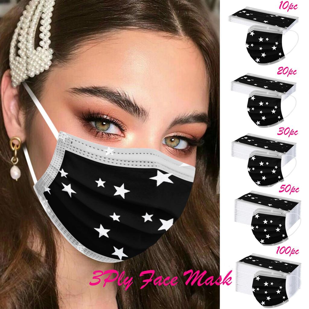 Buy [PD] Mask Disposable Face Mask Industrial 3Ply Ear Loop Mask at ...
