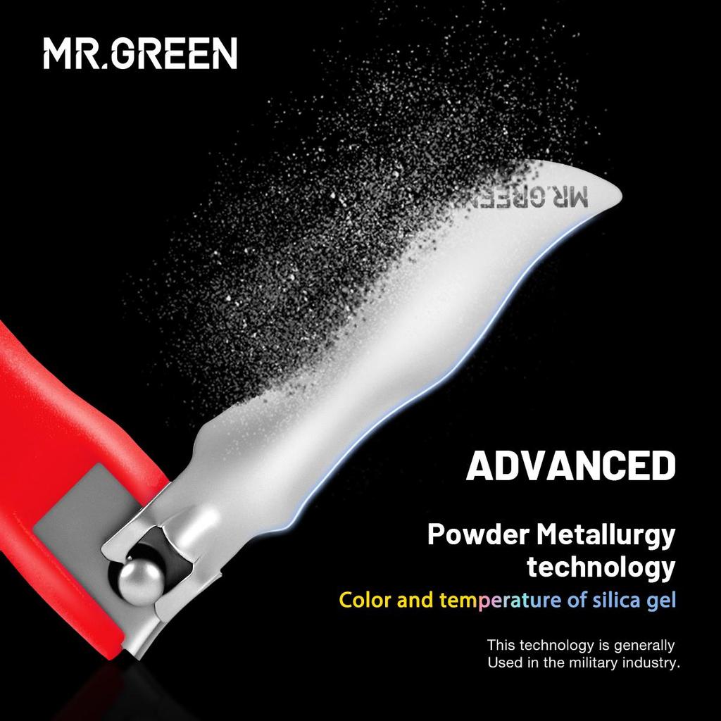 Buy MR.GREEN Colorful Nail Clippers Anti-Splash Nail Cutter Detachable ...