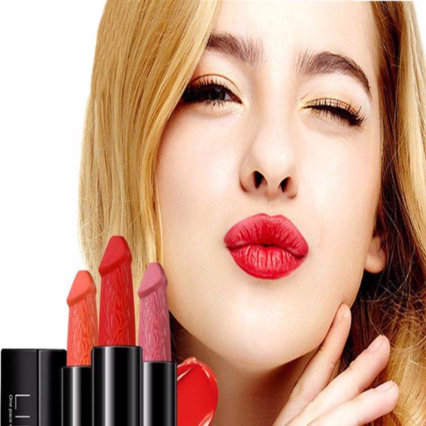 Buy Liphop Mushroom Lipstick Long Lasting Moisture Cosmetic Rouge Pop ...