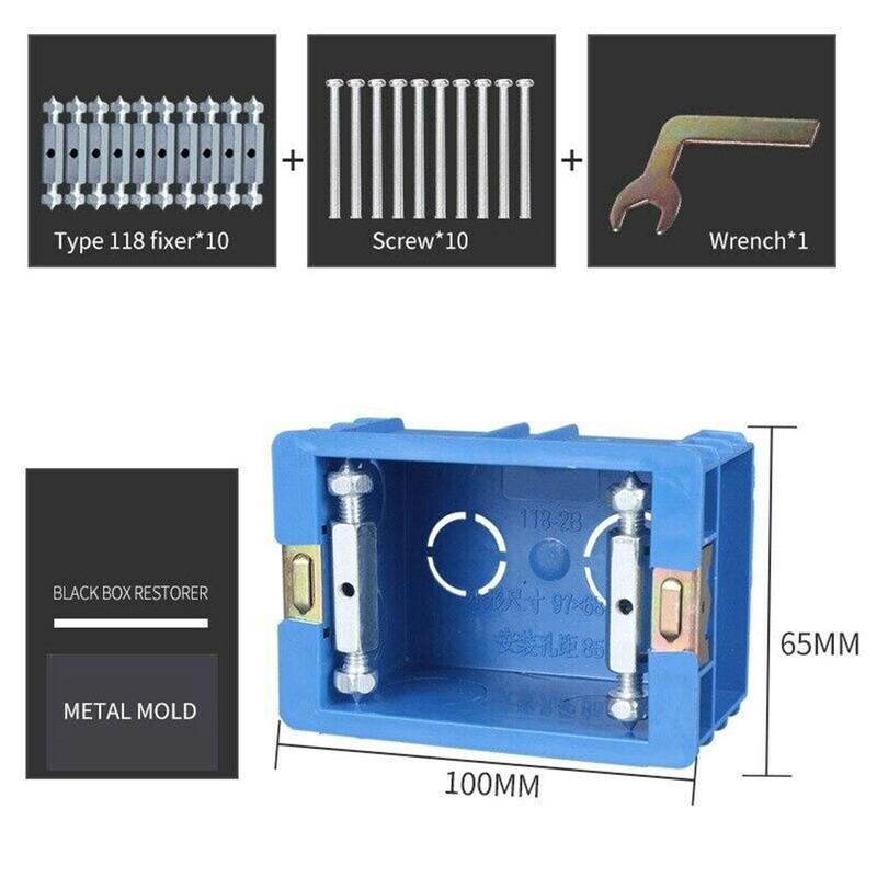 Buy Electrical Box Repair Switch Socket Cassette Screws Support Rod ...