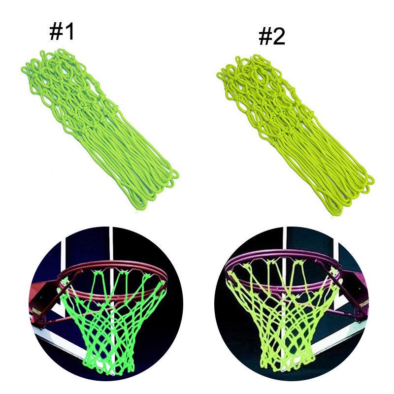Buy 1 PCs Luminous Basketball Net Glow In The Dark Sun Light Powered ...