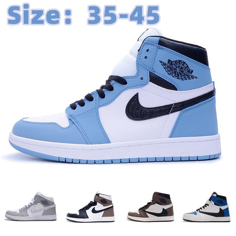 Buy Aj1 High-top Retro Basketball Sneakers Women's Men's Couple Shoes ...