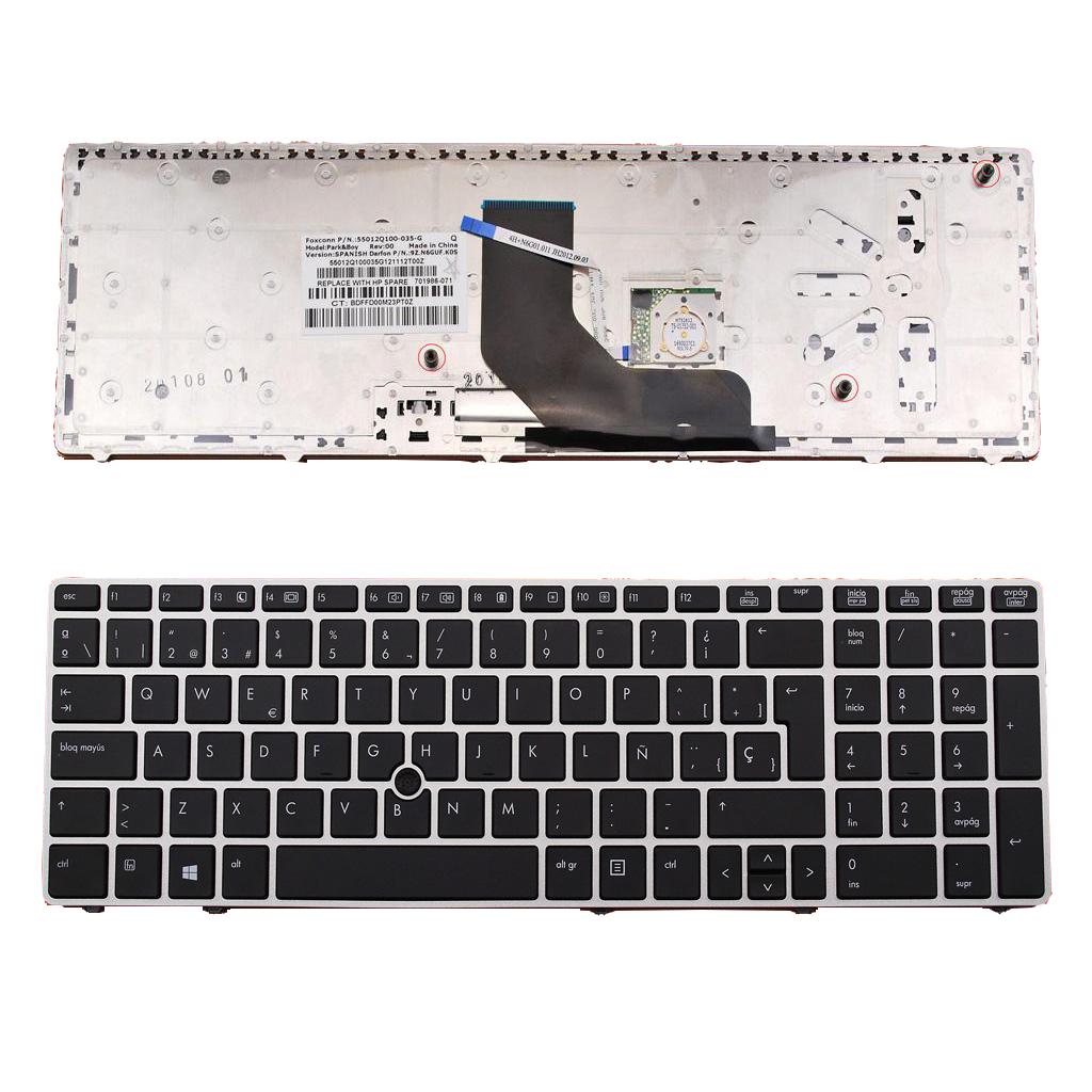 Cheap Keyboard Replacement Spanish for HP EliteBook 8560p 8570P 8560B w ...