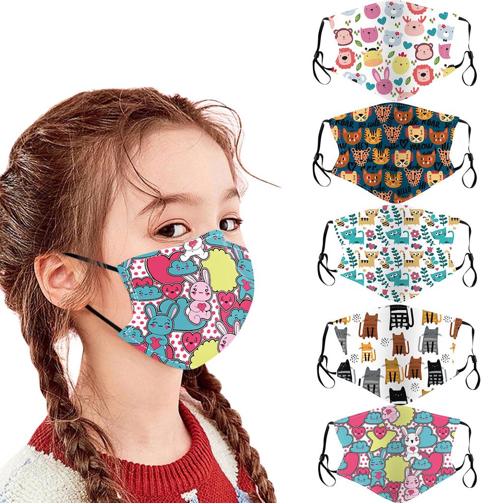 Cheap [GL] 5PC Kids Children Outdoor Cotton Mouth Masks Protection Face ...
