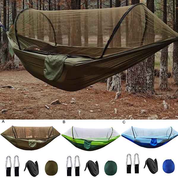 Buy Fully Automatic Speed-opening Mosquito Net Hammock Outdoor Sleeping ...