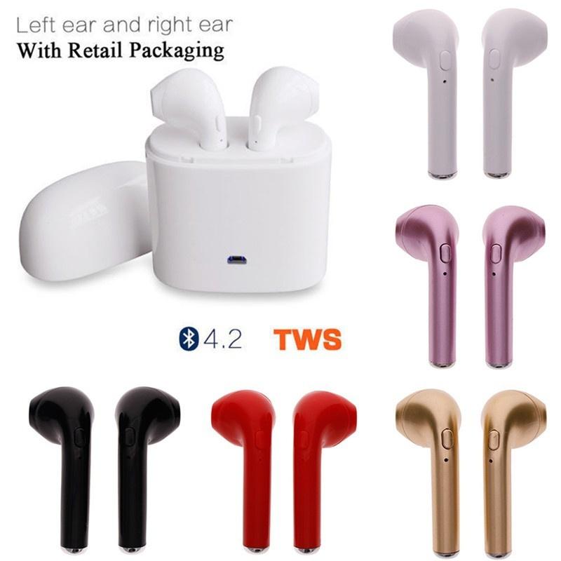 HBQ I7s Mini TWS Wireless Bluetooth Stereo Headset with Charge Box ...