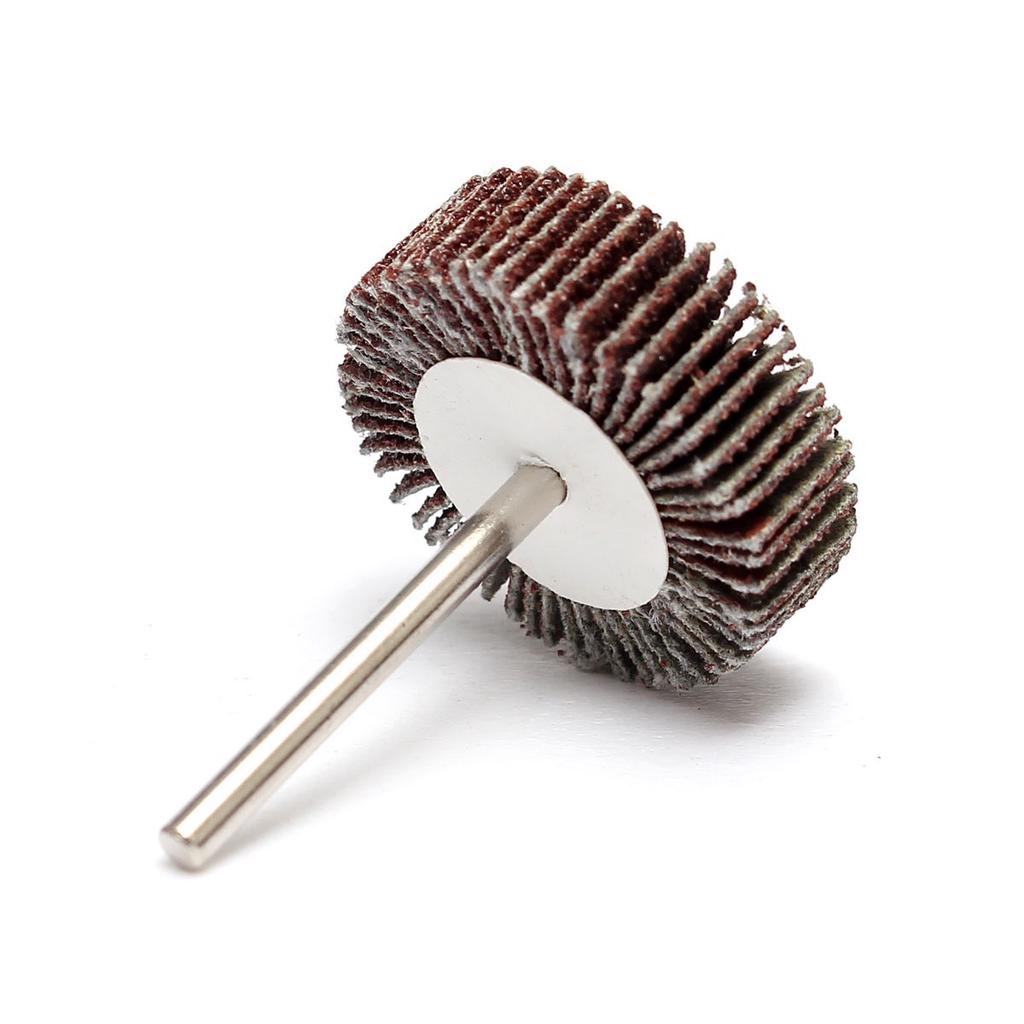 Buy 5Pcs 80 Grit Grinding Sanding Sandpaper Flap Wheel Discs For Dremel ...