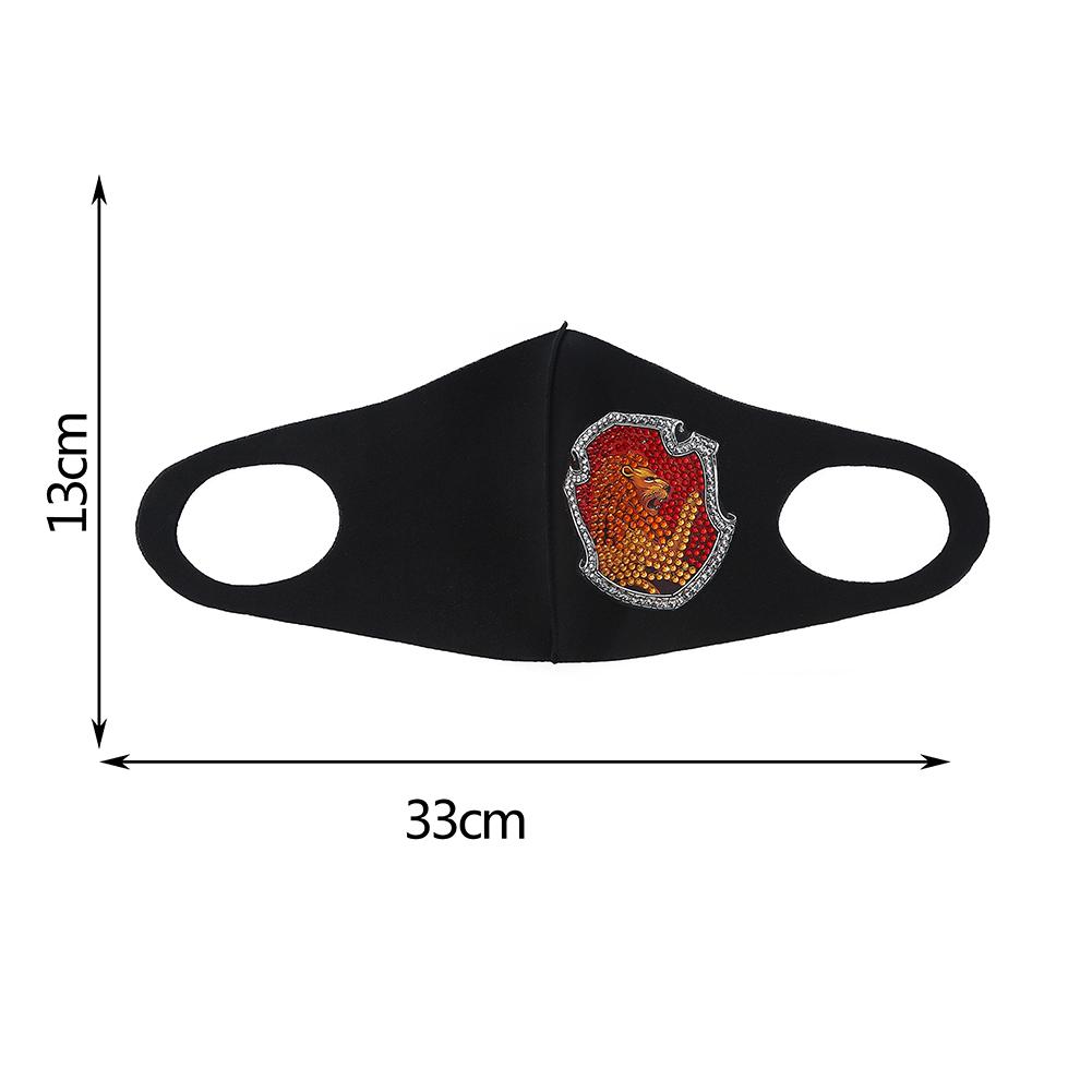 Buy DIY Partial Drill Diamond Painting Face Mask with Chain Mosaic Kit ...