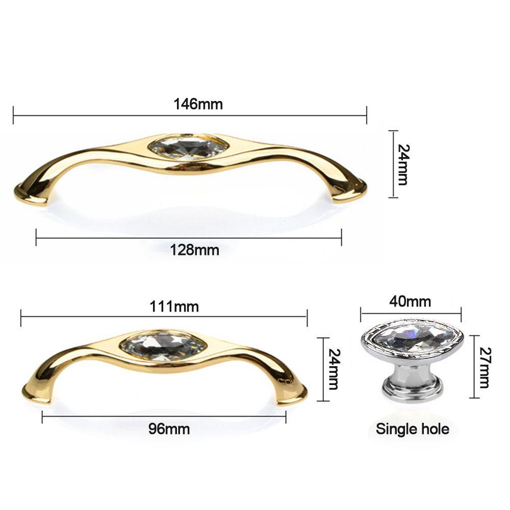 Buy Kitchen Furniture Hardware Zinc Alloy Door Handle Wardrobe Pulls ...