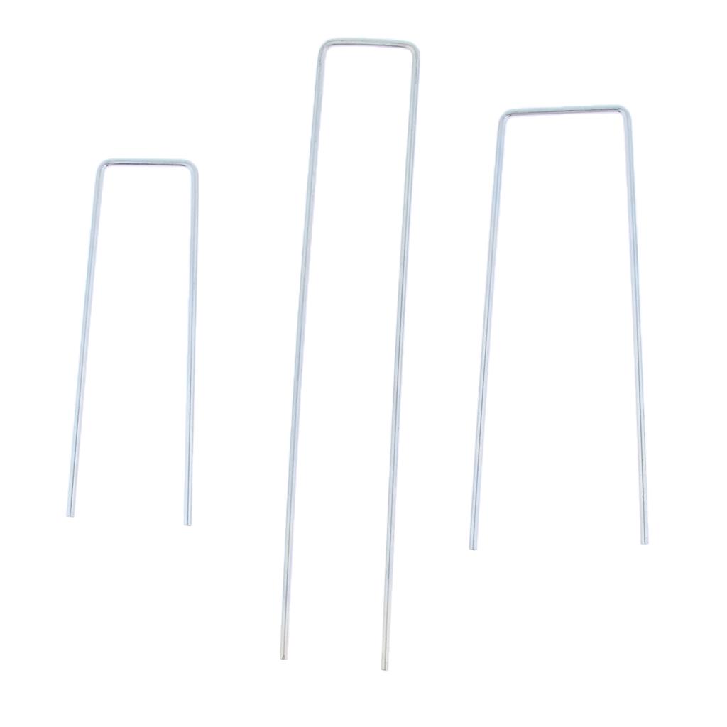Buy 10 Pieces Camping Awning Canopy Tent U Shape Pins Pegs Stakes ...