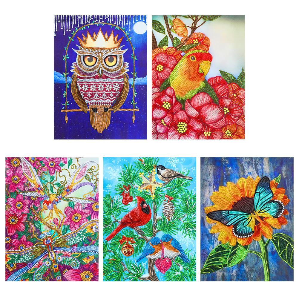 Partial Special Shape Crystal Drill Animal Diamond Painting Rhinestone ...
