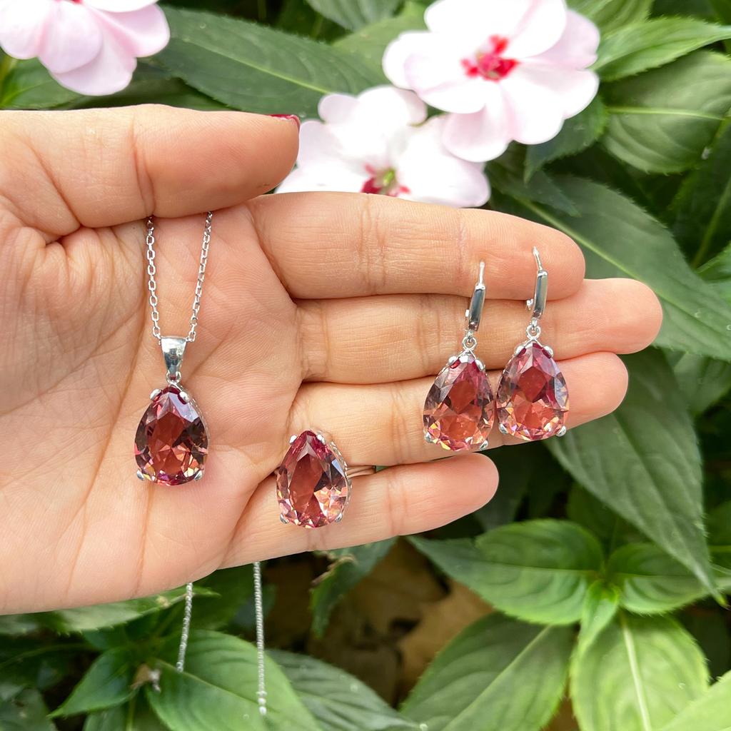 Cheap Zultanite Silver Jewelry Set, Sultanite Gemstone Jewelry Set ...