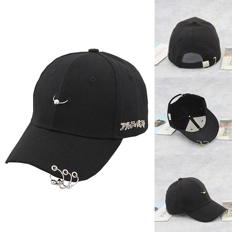 Buy Snapback Kpop Hat Baseball Cap With Ring Men Women Unisex Hat New ...
