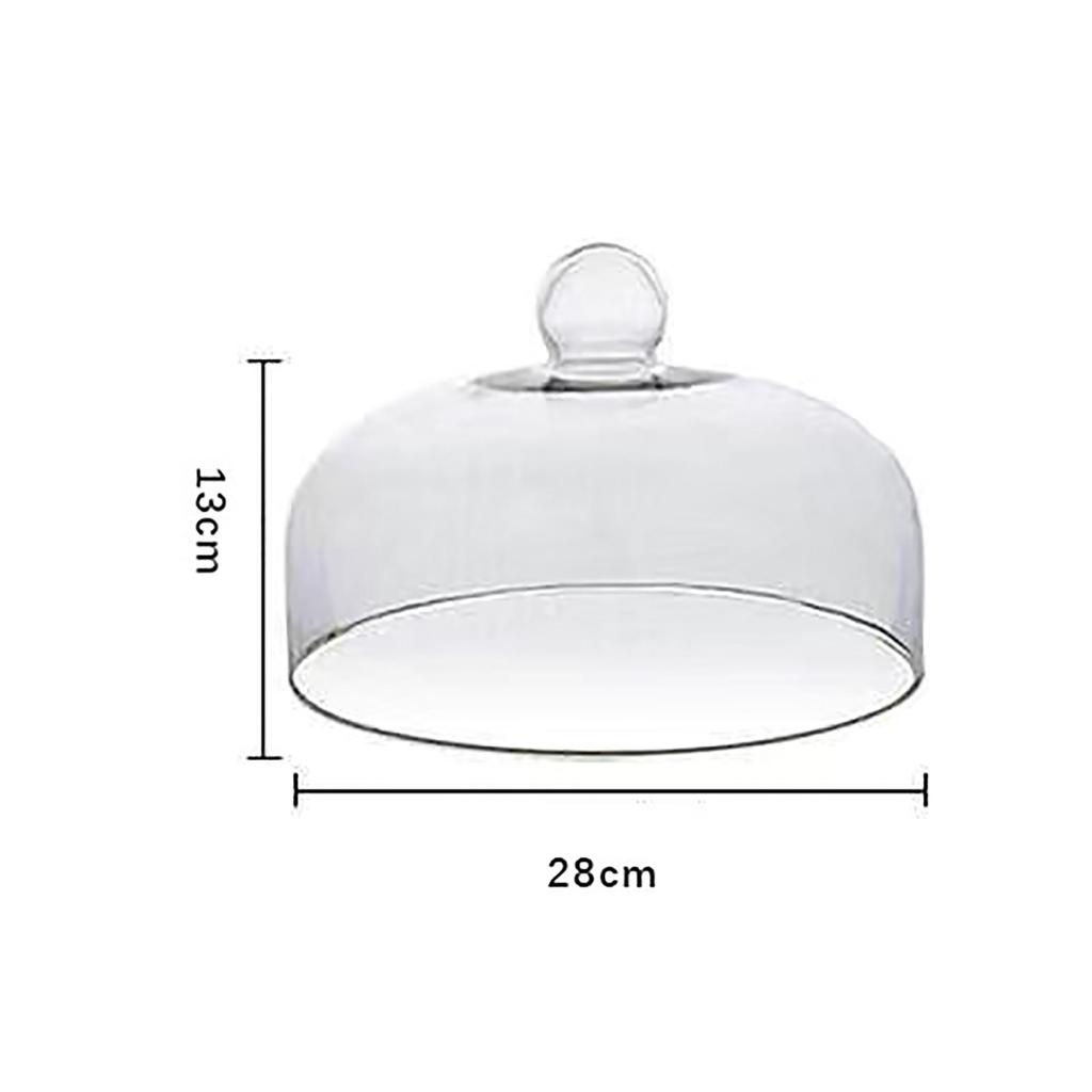 Buy White Ceramic Round Plate 8 Inch Flat Cake Plate with Lid 10 Inch ...