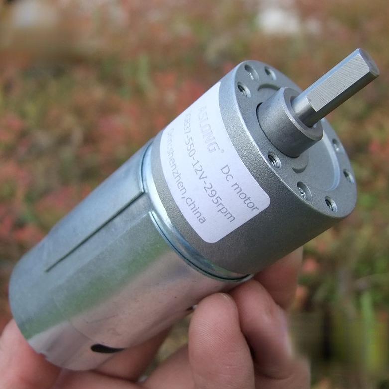 Buy DC12V 550 Geared Motor High Torque DC Geared Motor at affordable ...