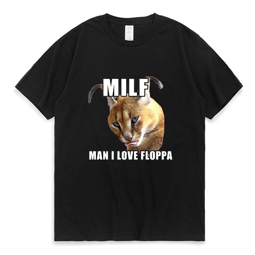 Satın alın Man I Love Big Floppa Meme Big Floppa Baby Caracal T Shirt ...