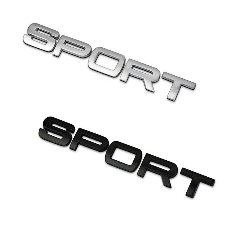 Buy Rear Trunk Bedge Sport Letters Emblem Trim Sticker For Land Rover ...