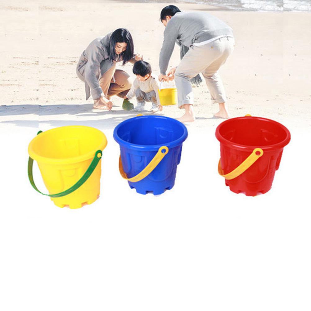 Buy 4pcs Children Beach Sandbox Toys Plastic Castle Bucket Sand Toy ...
