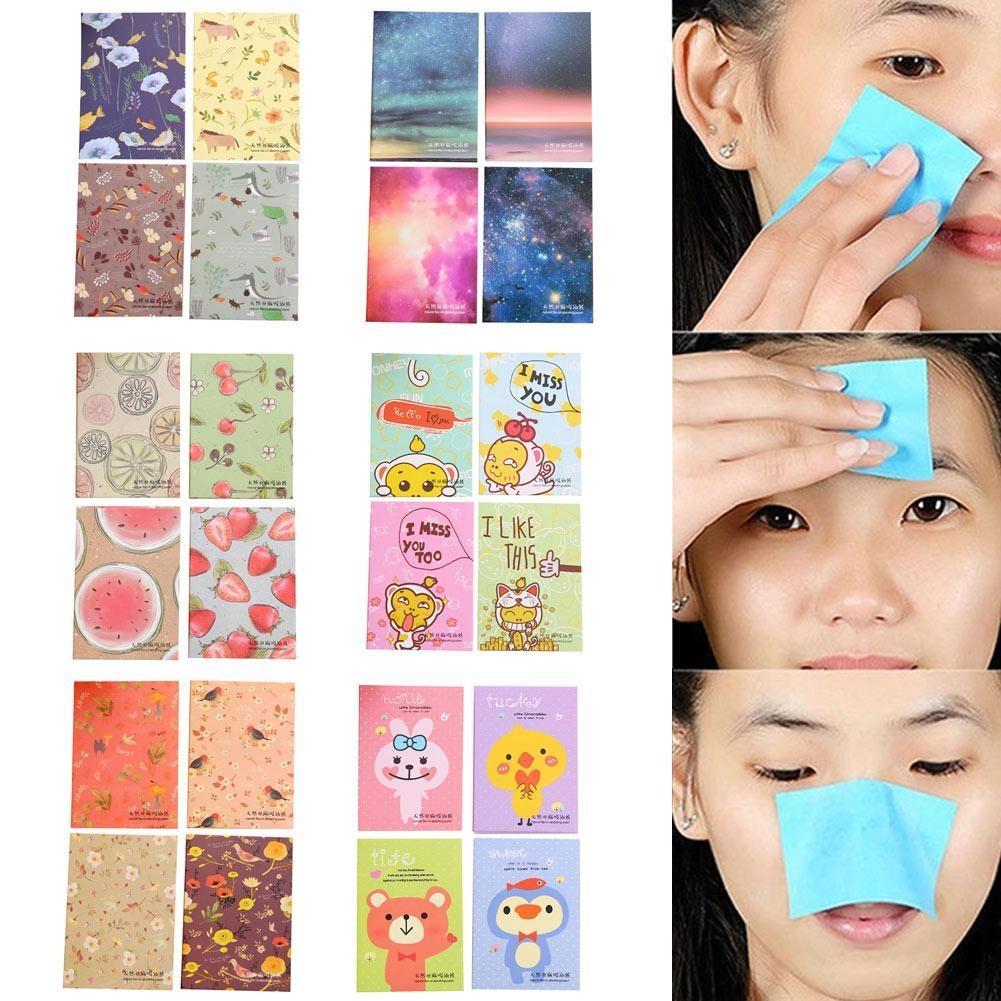 Buy Cosmetic Paper Handkerchiefs Absorbent Oil Cleaning Face Paper ...