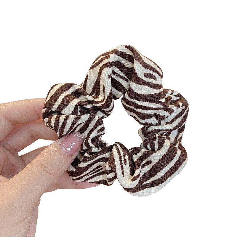 Buy Leopard Hair Rope Simple Retro Hair Accessories For Women Korean ...